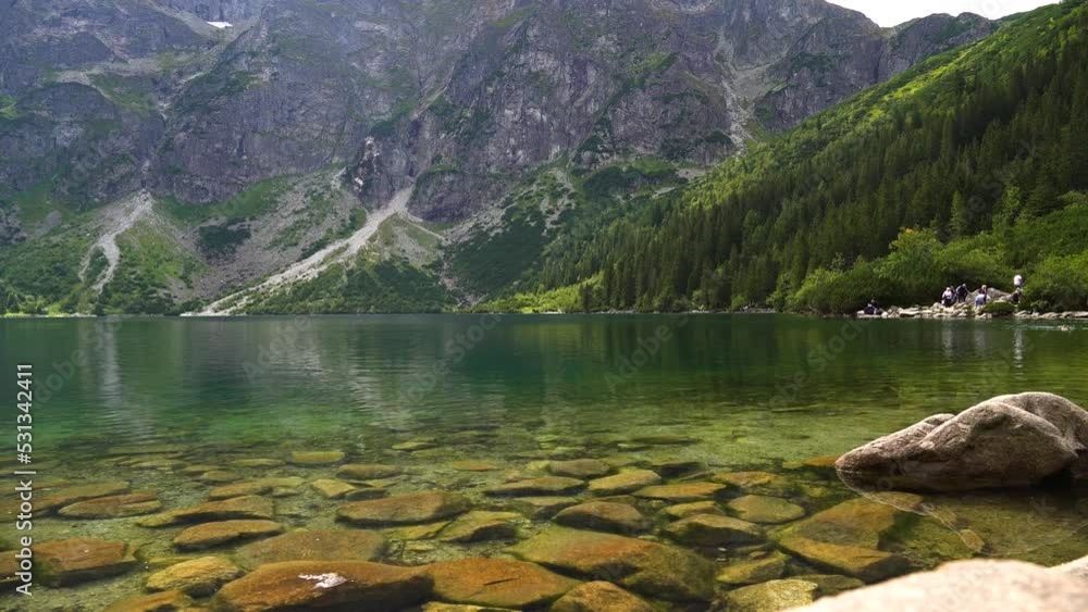 Morskie Oko (Sea Eye) is largest and fourth-deepest lake in Tatra ...