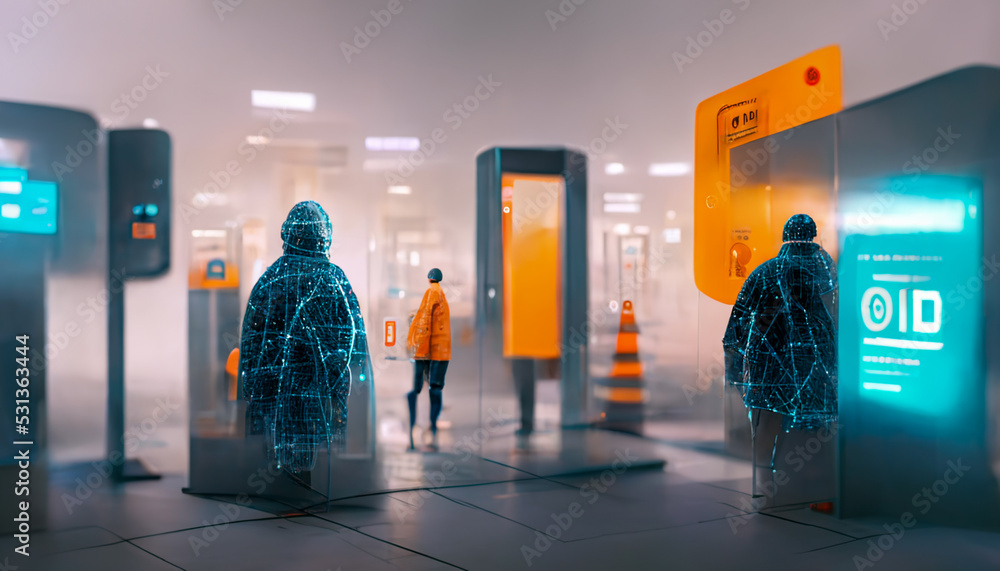 Identity and Access Management Concept - IAM and IdAM - Users with Digital IDs Within a Secure ...