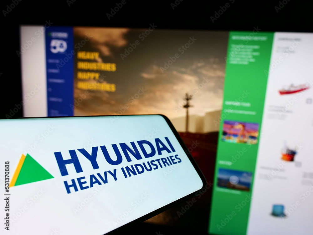 Stuttgart, Germany - 09-13-2022: Mobile phone with logo of company ...