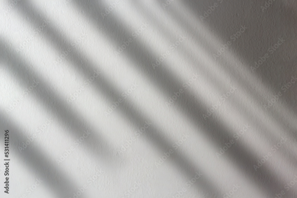 Black shadows on concrete wall. Shadow overlay effect. Scene of natural ...