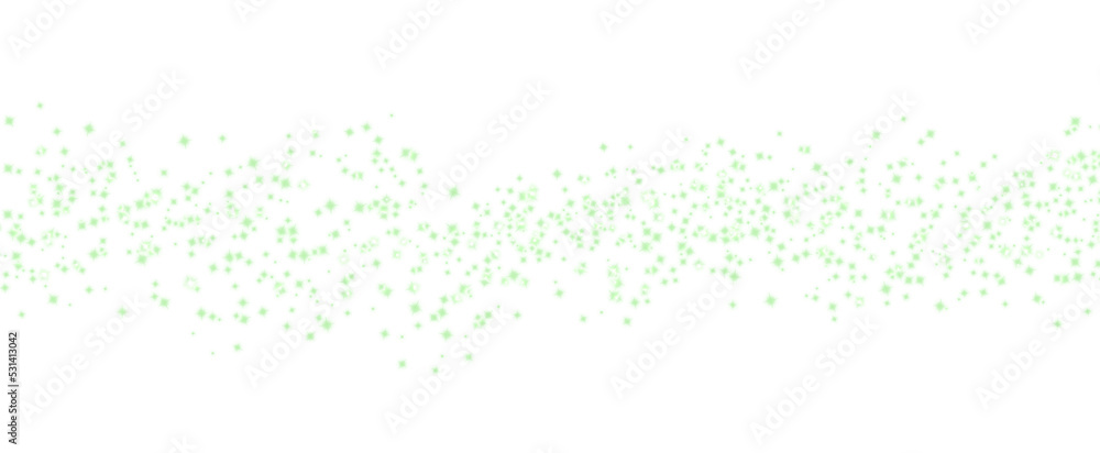sparkling falling star. Stardust trail. Cosmic glittering wave. and ...