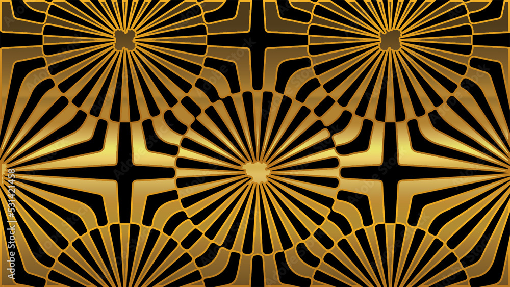 Gold Pattern Poster Background, golden pattern wallpaper Stock ...