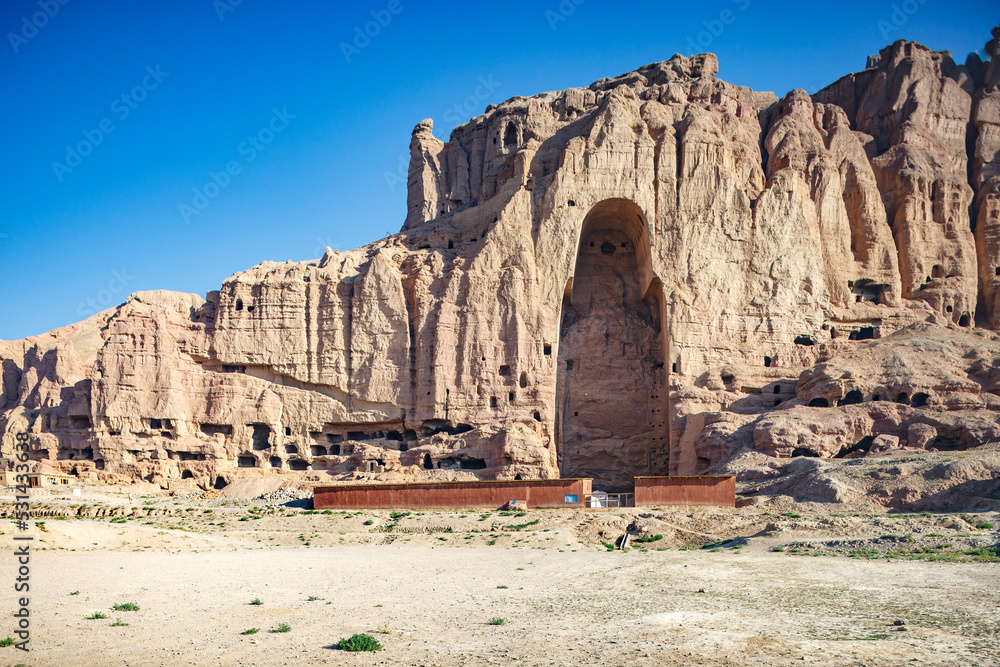 Afghanistan, Bamiyan (Bamian or Bamyan), cultural landscape and ...