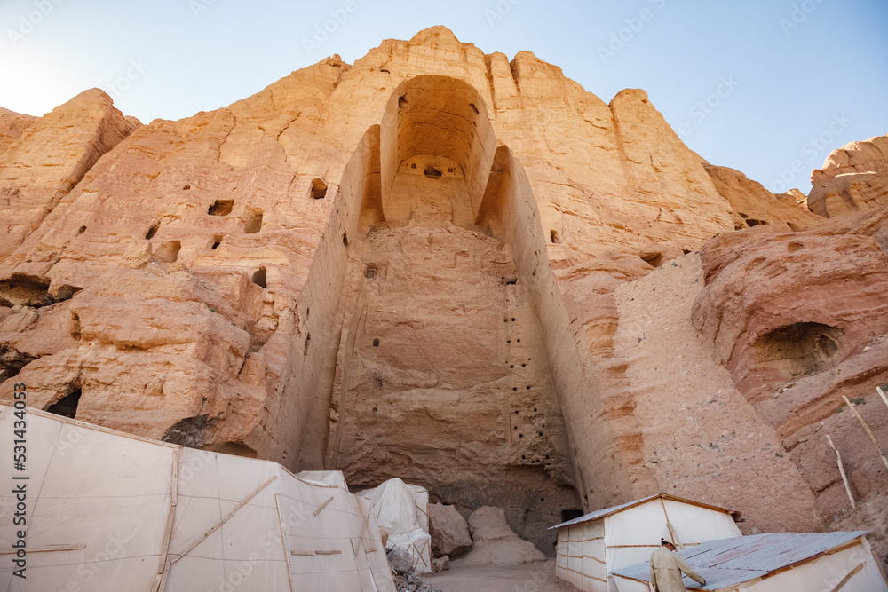 Afghanistan, Bamiyan (Bamian or Bamyan), cultural landscape and ...