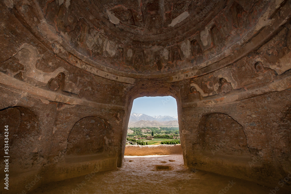 Afghanistan, Bamiyan (Bamian or Bamyan), cultural landscape and ...