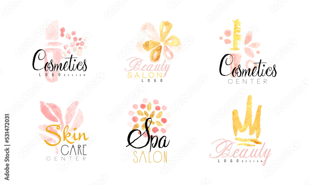 Beauty Center Logo Designs