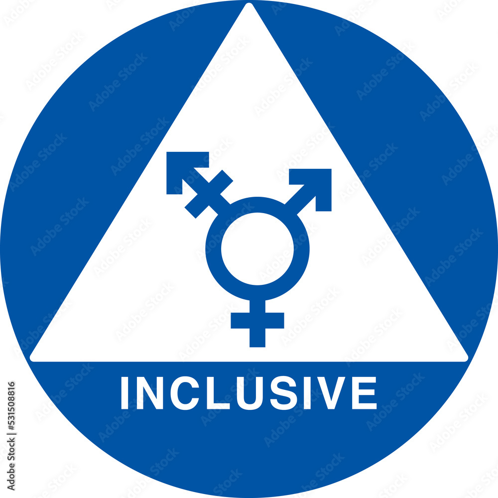 Inclusive Restroom Symbol | Transparent PNG for Gender Neutral ...