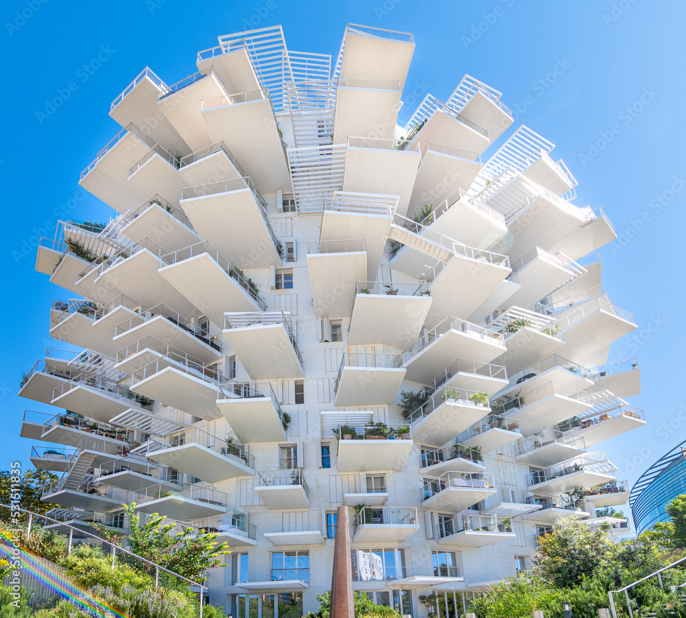 Bâtiment résidentiel l'Arbre Blanc de l'architecte Sou Fujimoto à ...