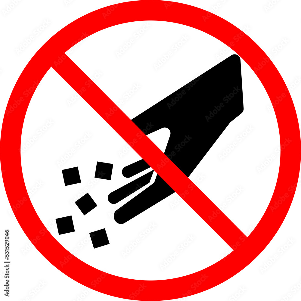 Stop do not feed the animals Beware, caution sign No feeds animal on ...