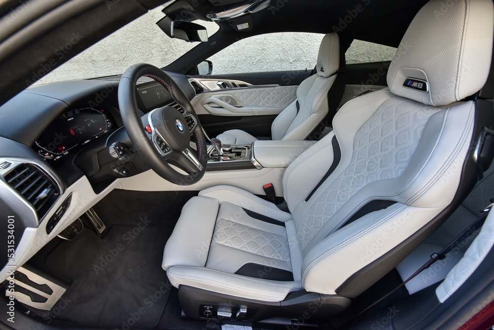 BMW M8 Competition. A luxury sports coupe, powered by a powerful eight ...