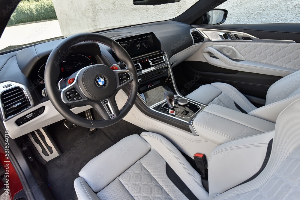 BMW M8 Competition. A luxury sports coupe, powered by a powerful eight ...