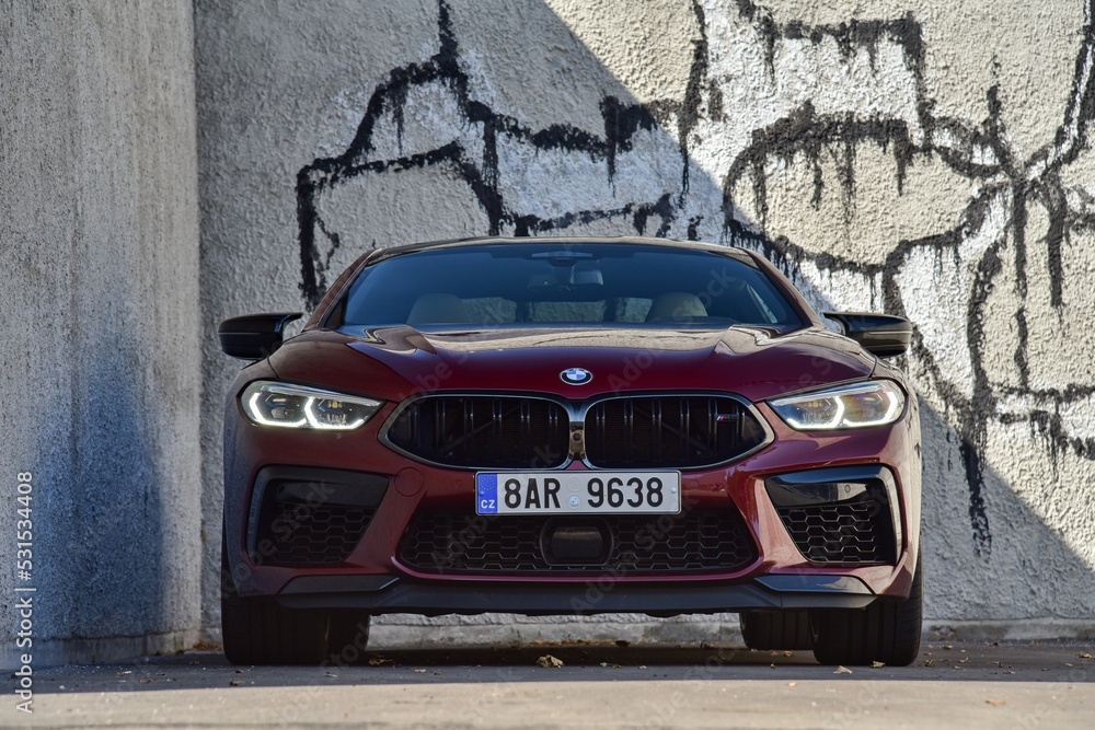 BMW M8 Competition. A luxury sports coupe, powered by a powerful eight ...