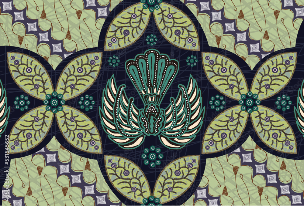 Indonesian Batik, The Development of Gurda Motifs. Batik is a coloring ...