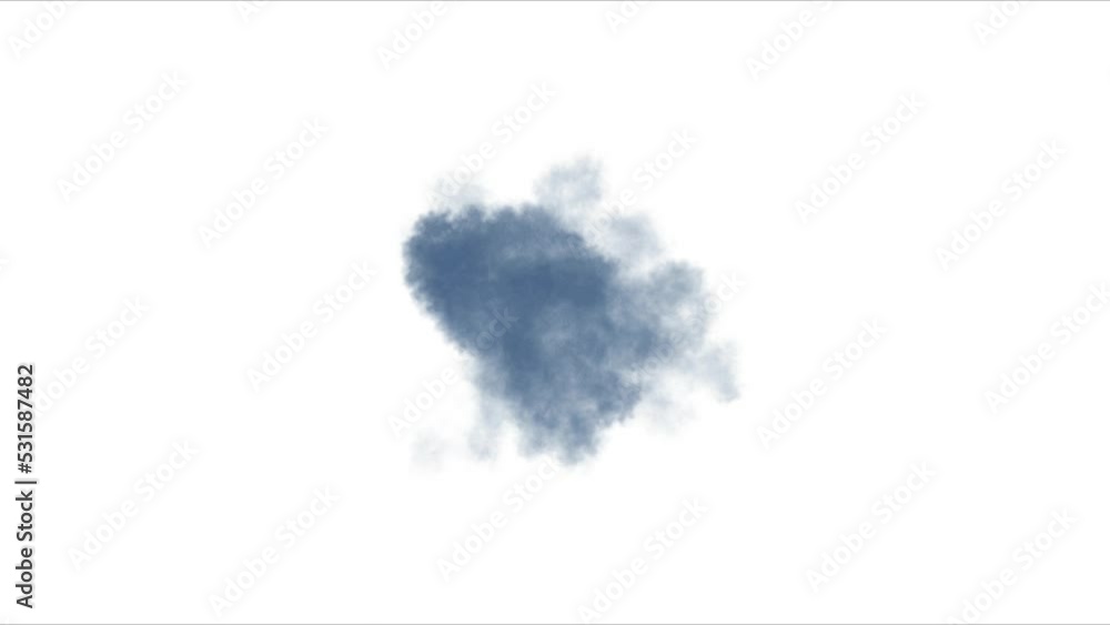 explosion with alpha channel, Blue Color Burst - colorful smoke powder ...