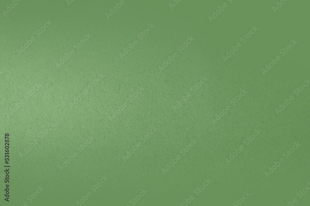 Smooth solid green or green tea color paint on recycled cardboard box ...