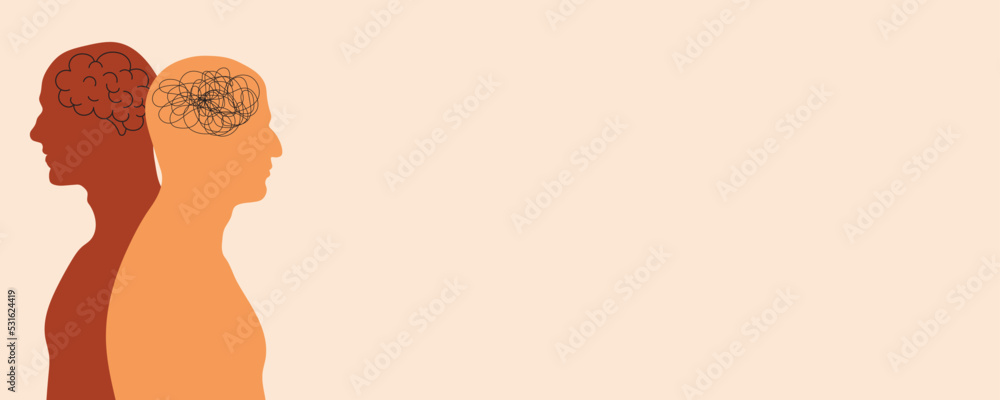 Psychological and dual personality concepts. Metaphor bipolar disorder ...