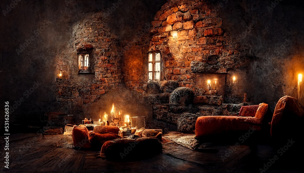 Castle Living Room