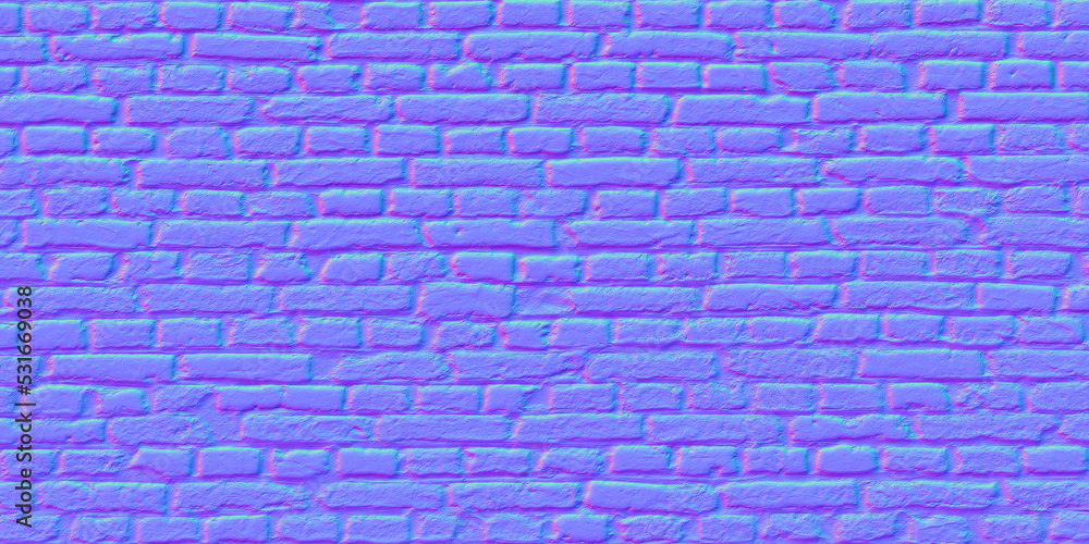 Normal Map for 3D programs wall, fabric,wood,metal texture background ...
