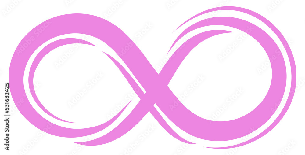 Infinity loop icon. Endless motion symbol. Cycle logo Stock ...