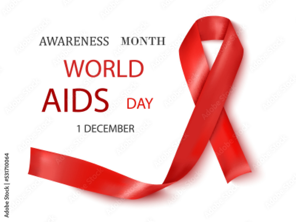 Red ribbon awareness. Blood Cancer, Aplastic Anemia, ALS, Lymphoma ...