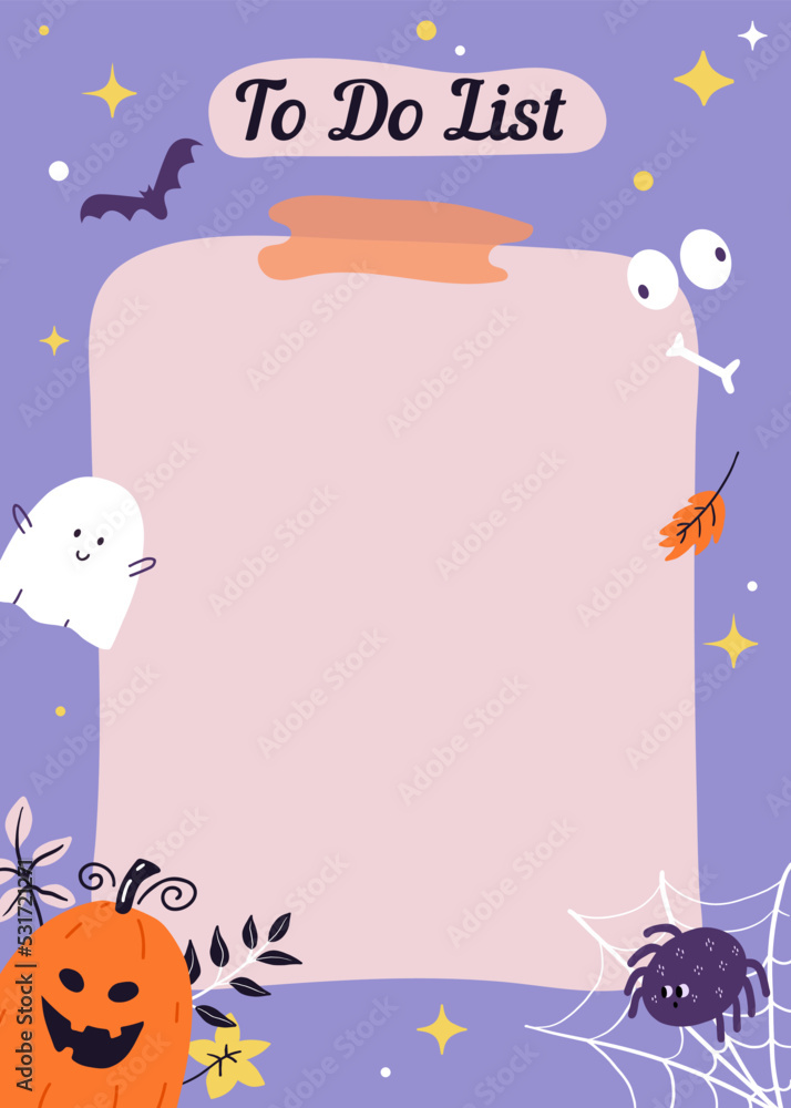 Spider Web To Do List