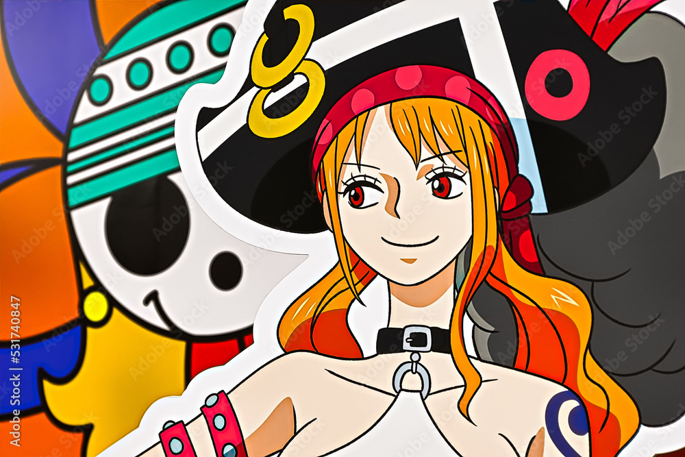 Osaka, Japan - Sep 6, 2022 : Photo of anime characters NAMI from ONE ...