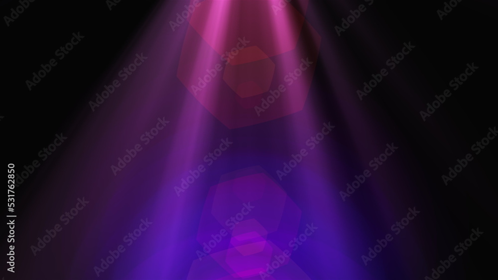 Lens flare. Computer generated 3d render Stock Illustration | Adobe Stock