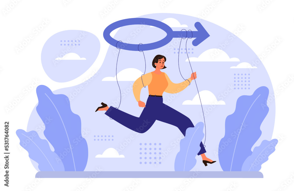 Poster Gender inequality concept. Women social imparity problem – Wall ...