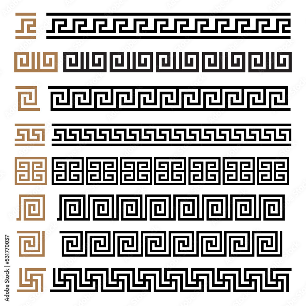 Greek Key Border Vector