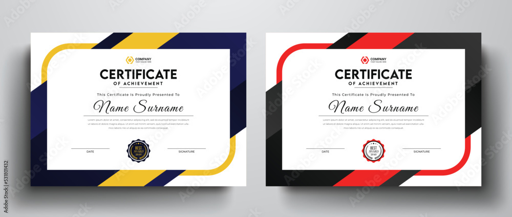 Corporate Certificate Designs Corporate Certificate Designs