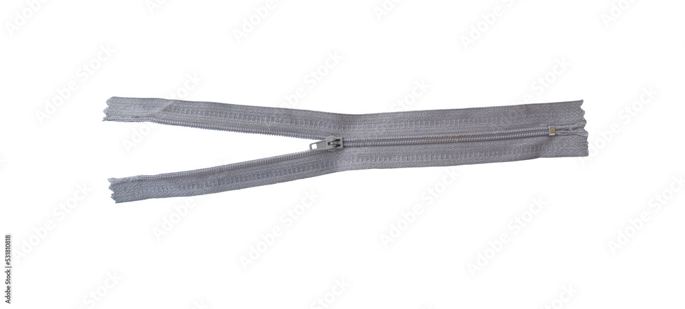 Zipper isolated on transparent background - PNG format. Stock Photo ...