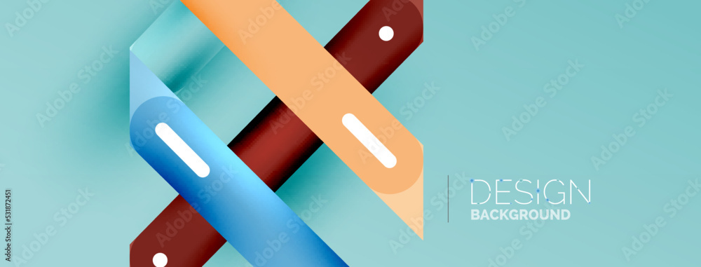 Background overlapping lines. Dynamic lines abstract wallpaper ...