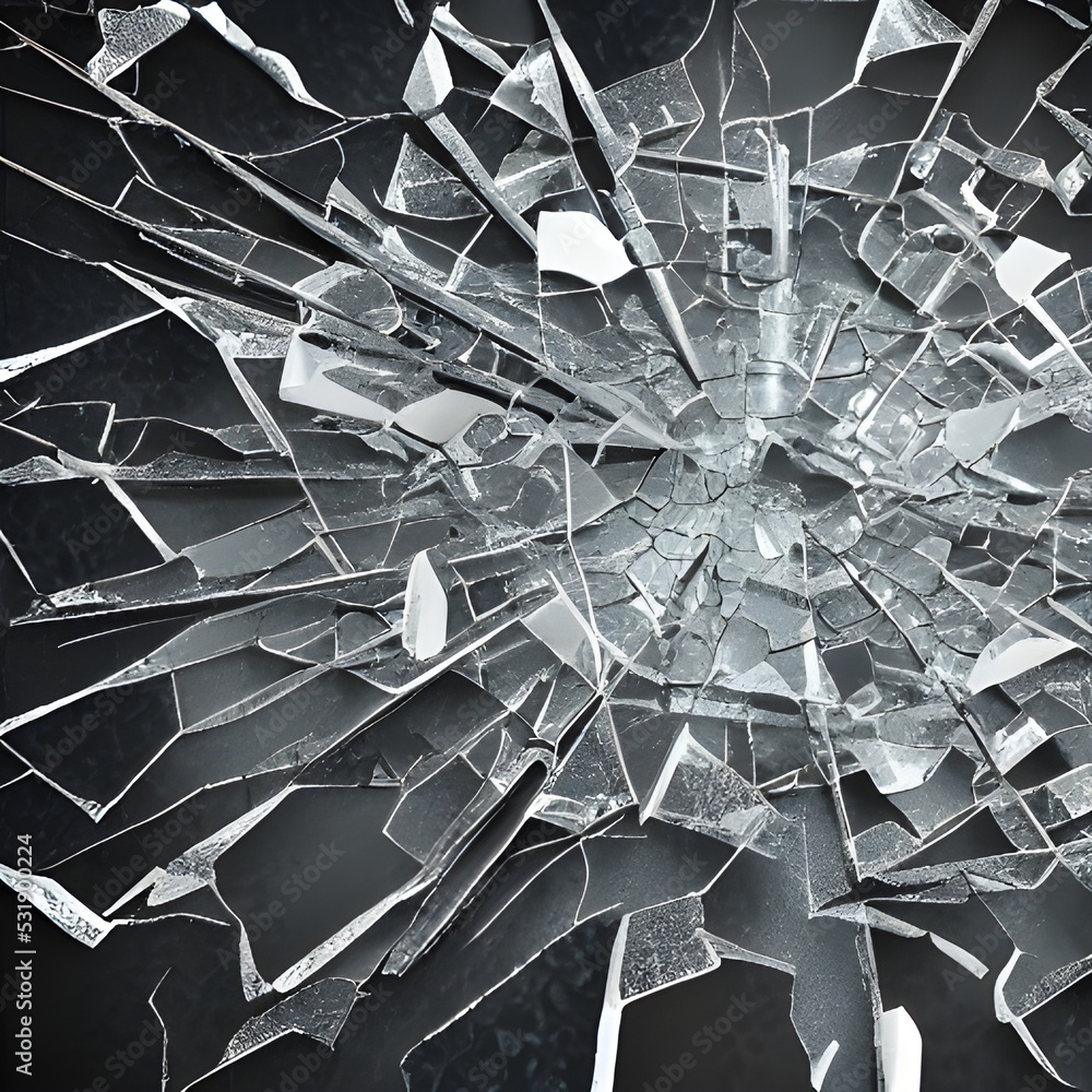 Shattered glass texture Stock Illustration | Adobe Stock
