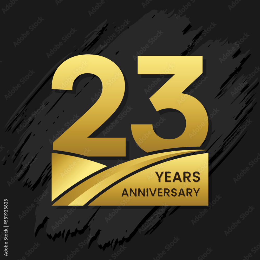 23 years anniversary celebration, anniversary celebration template ...