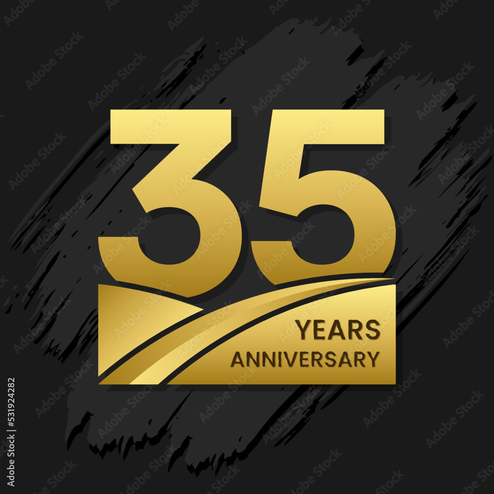 35 years anniversary celebration, anniversary celebration template ...