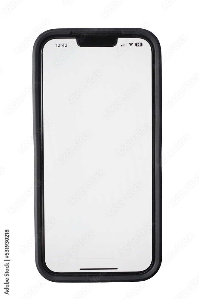 iphone 13 pro max with iOS 16 isolated on transparency photo png file ...