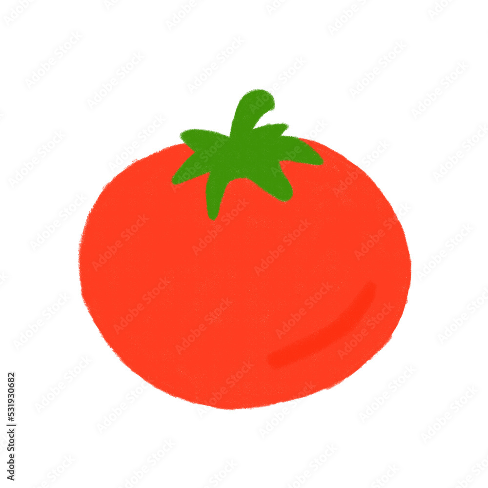 png file of tomato on transparent background Stock Illustration | Adobe ...