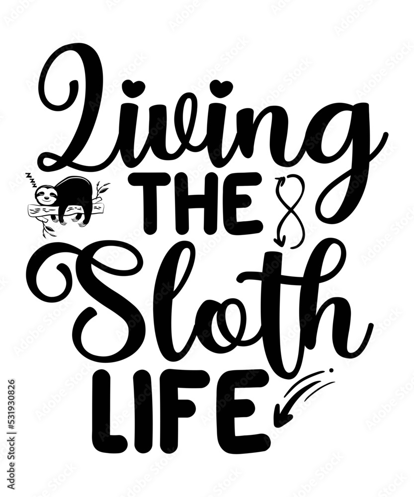 Sloth SVG BUNDLE, sloth quotes svg, svg for cricut, cute sloth svg ...