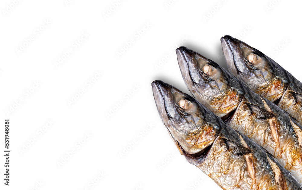 Grilled fish, Saba fish from grilled sea, ready-to-eat package, sea ...