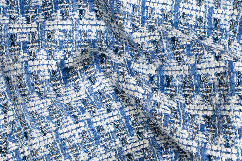 Fabric tweed texture, background. Tweed real fabric texture seamless ...