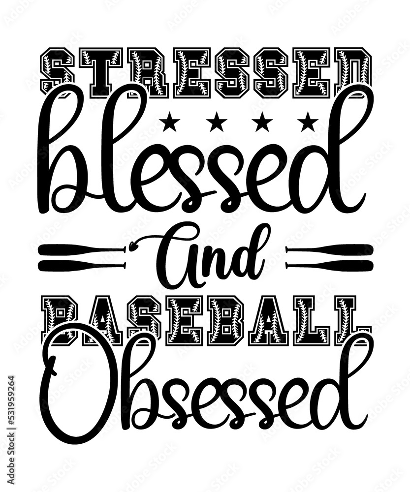 stressed blessed and obsessed quotes commercial use digital download ...