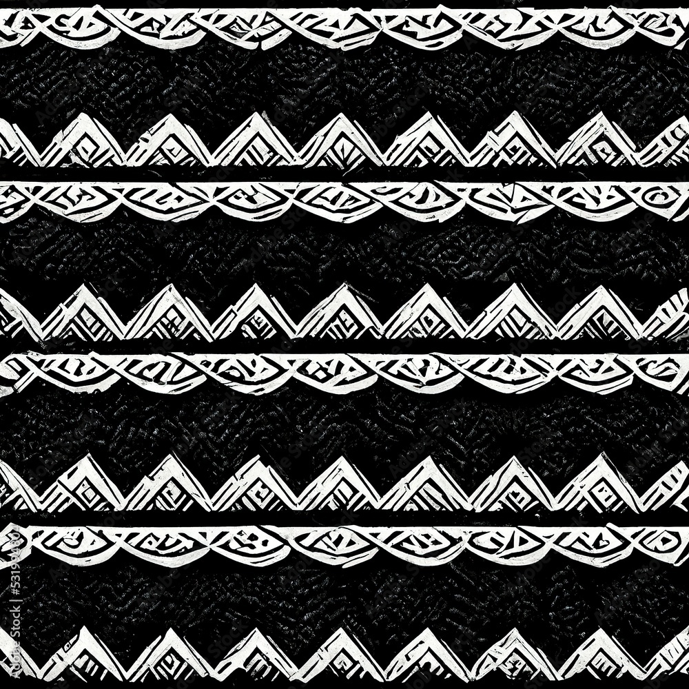 Polynesian tribal pattern tattoo, aboriginal samoan band, maori ...