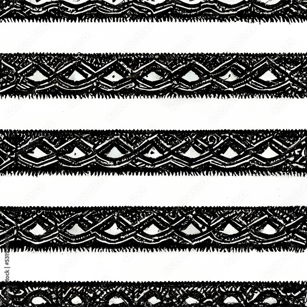 Polynesian tribal pattern tattoo, aboriginal samoan band, maori ...