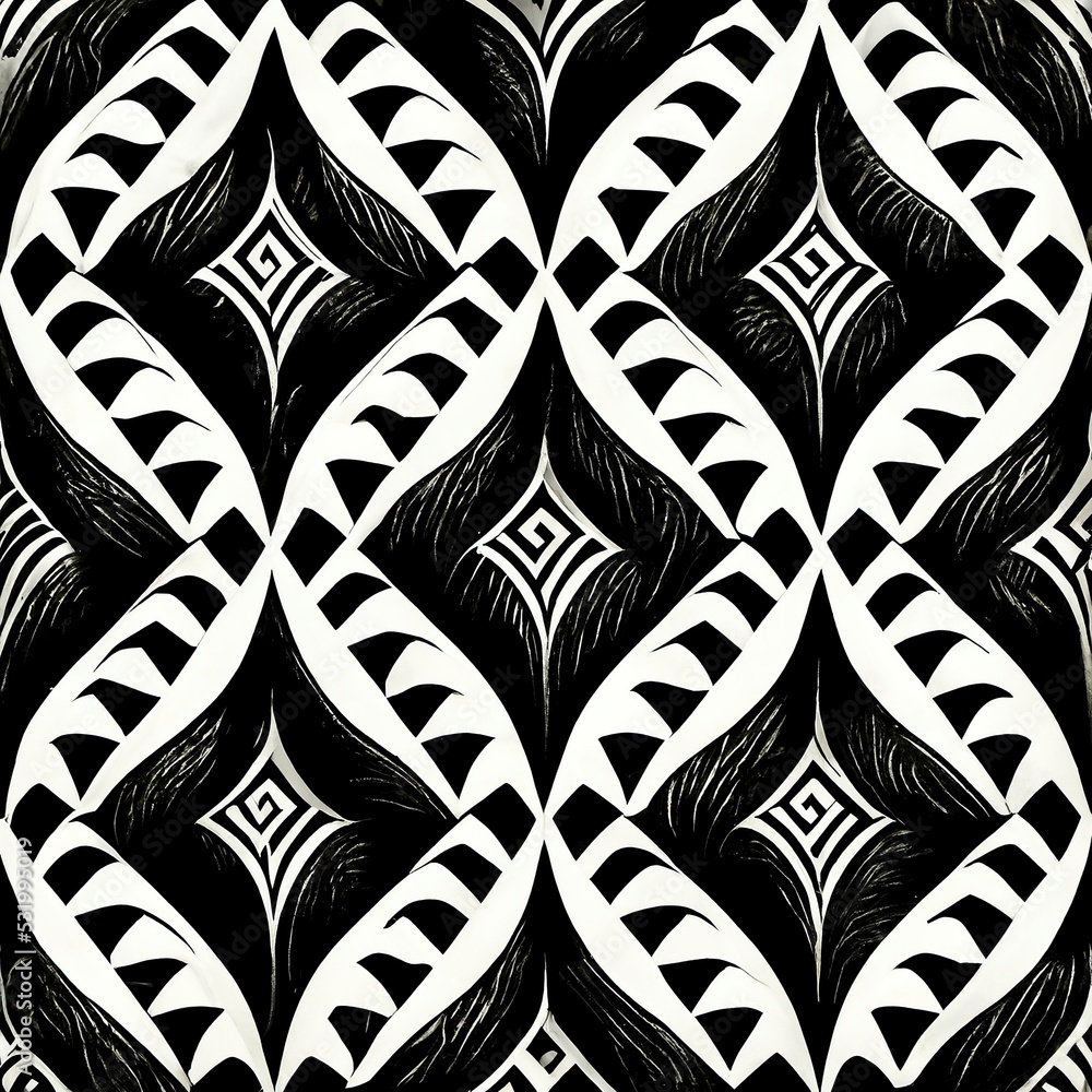 Polynesian tribal pattern tattoo, aboriginal samoan band, maori ...