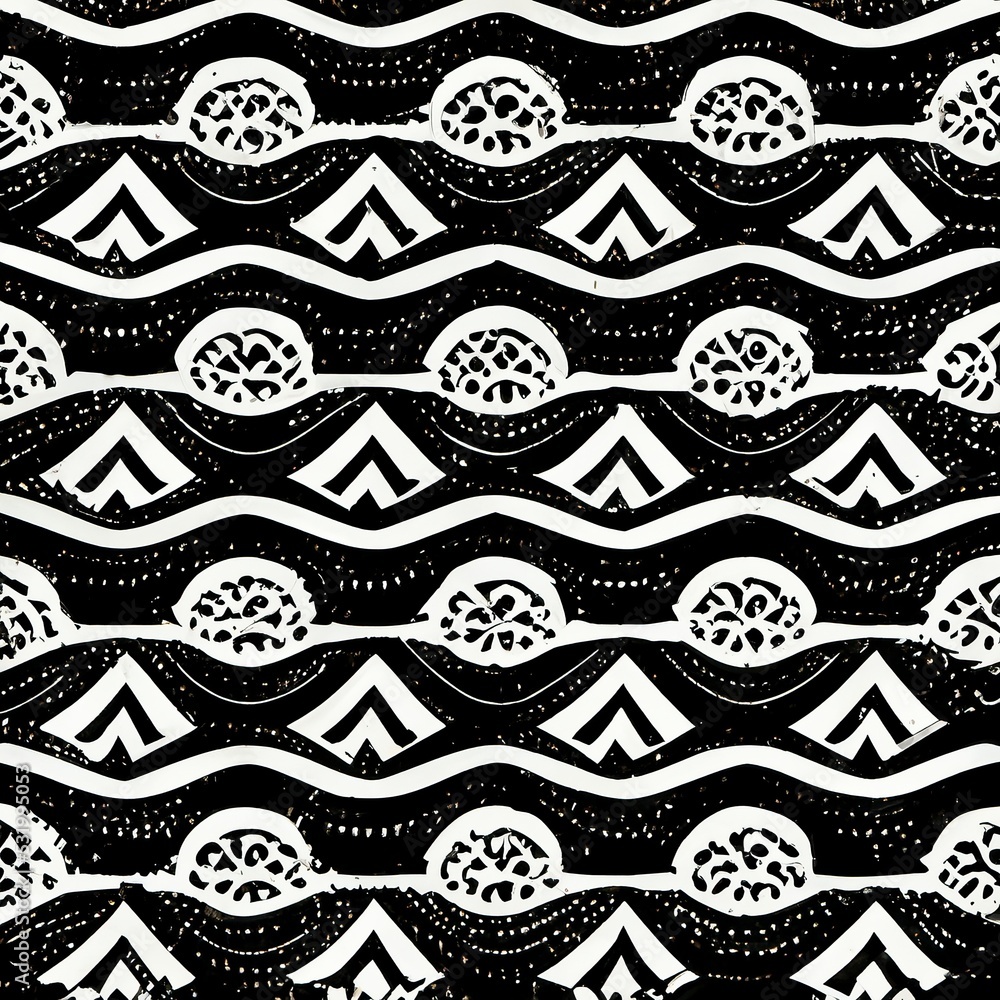 Polynesian tribal pattern tattoo, aboriginal samoan band, maori ...