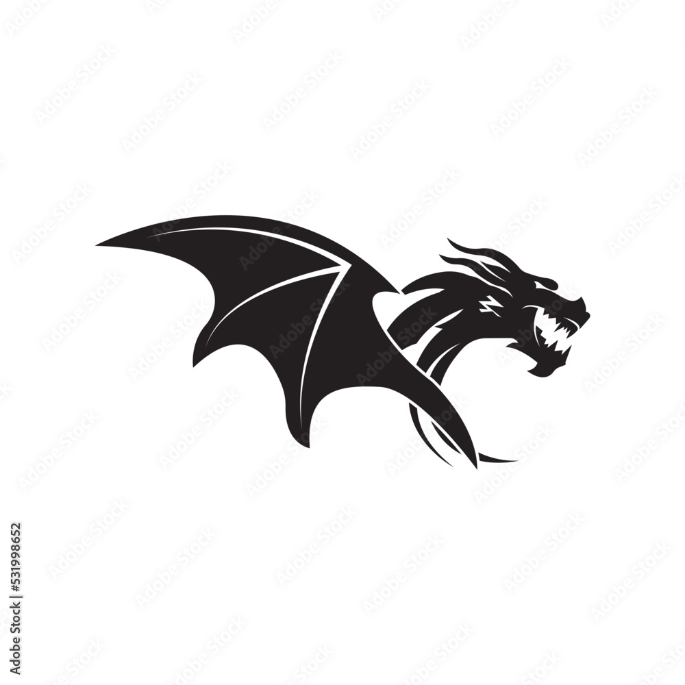 Simple Dragon Head Design