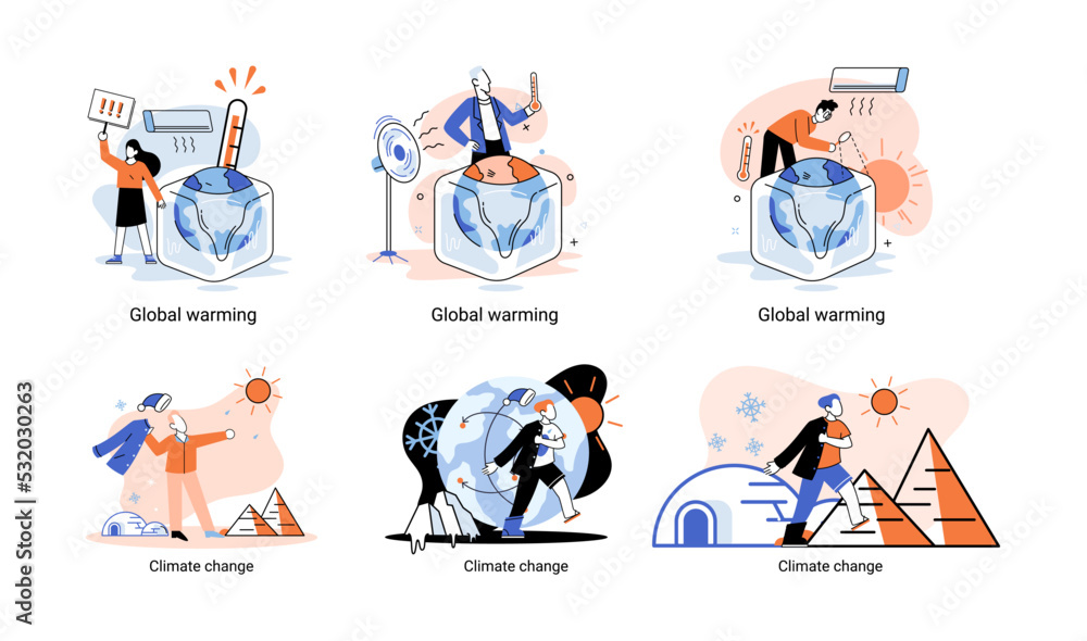 Change climate. Nature biodiversity mother earth. Metaphor of climate ...