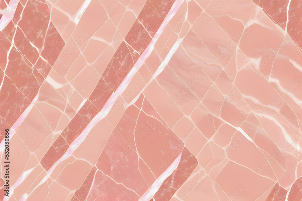 A rendered pink marble texture. Soft, smooth and soothing irregular ...