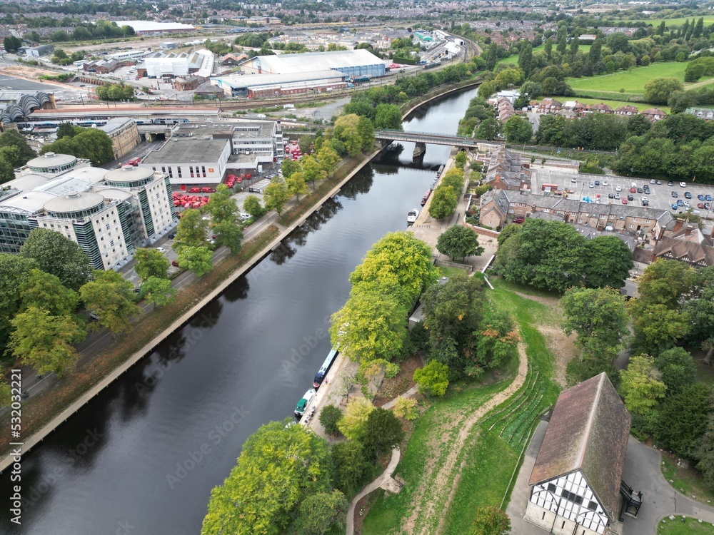 The River Ouse is the beautiful river that flows through this beautiful ...