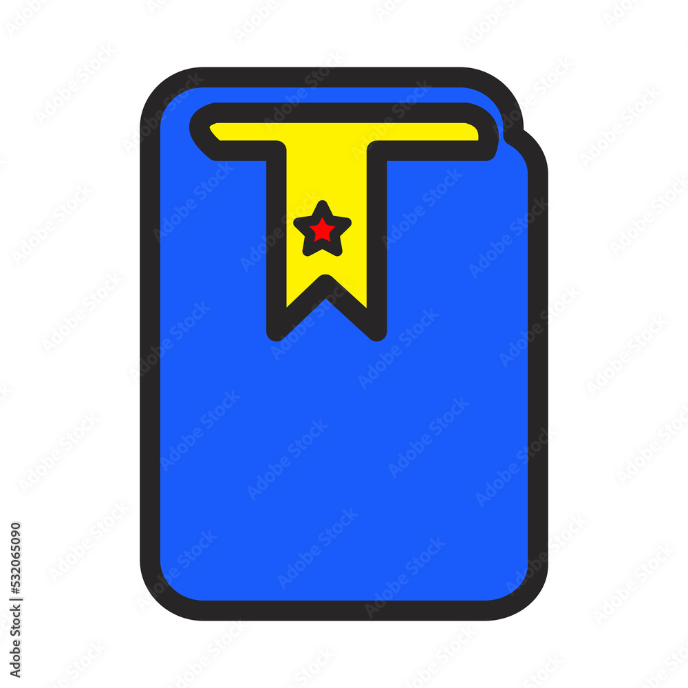 Book icon Transparent Png no background Stock Illustration | Adobe Stock